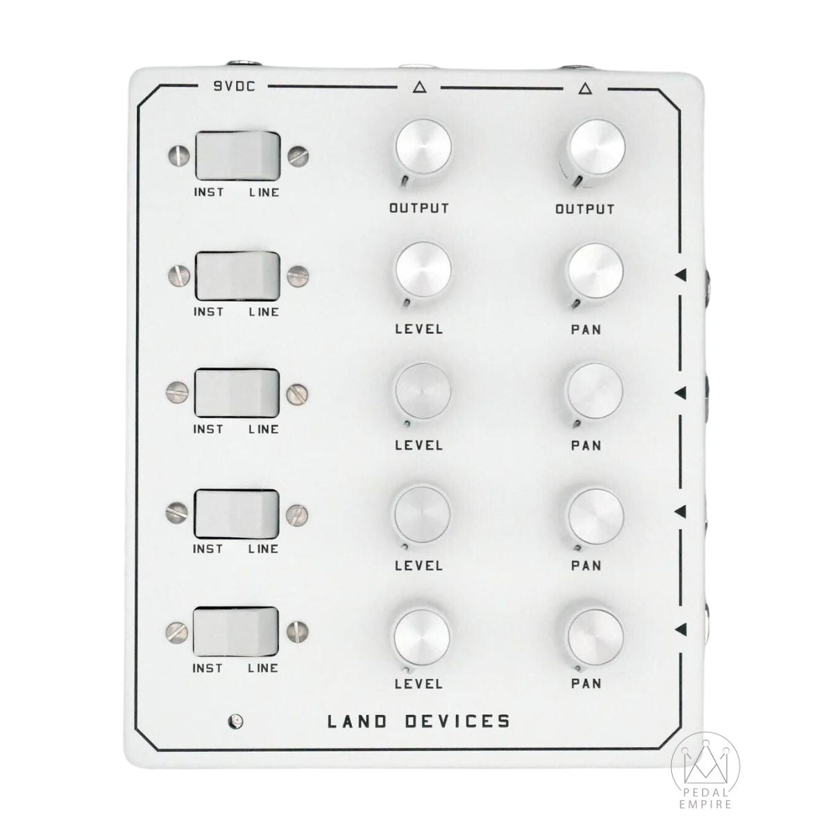 Land Devices - Land Mixer WHITE — Pedal Empire