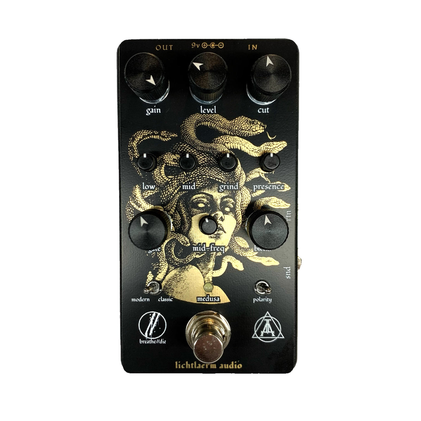 Lichtlaerm Audio Medusa - Swedish Death Metal Distortion — Pedal Empire
