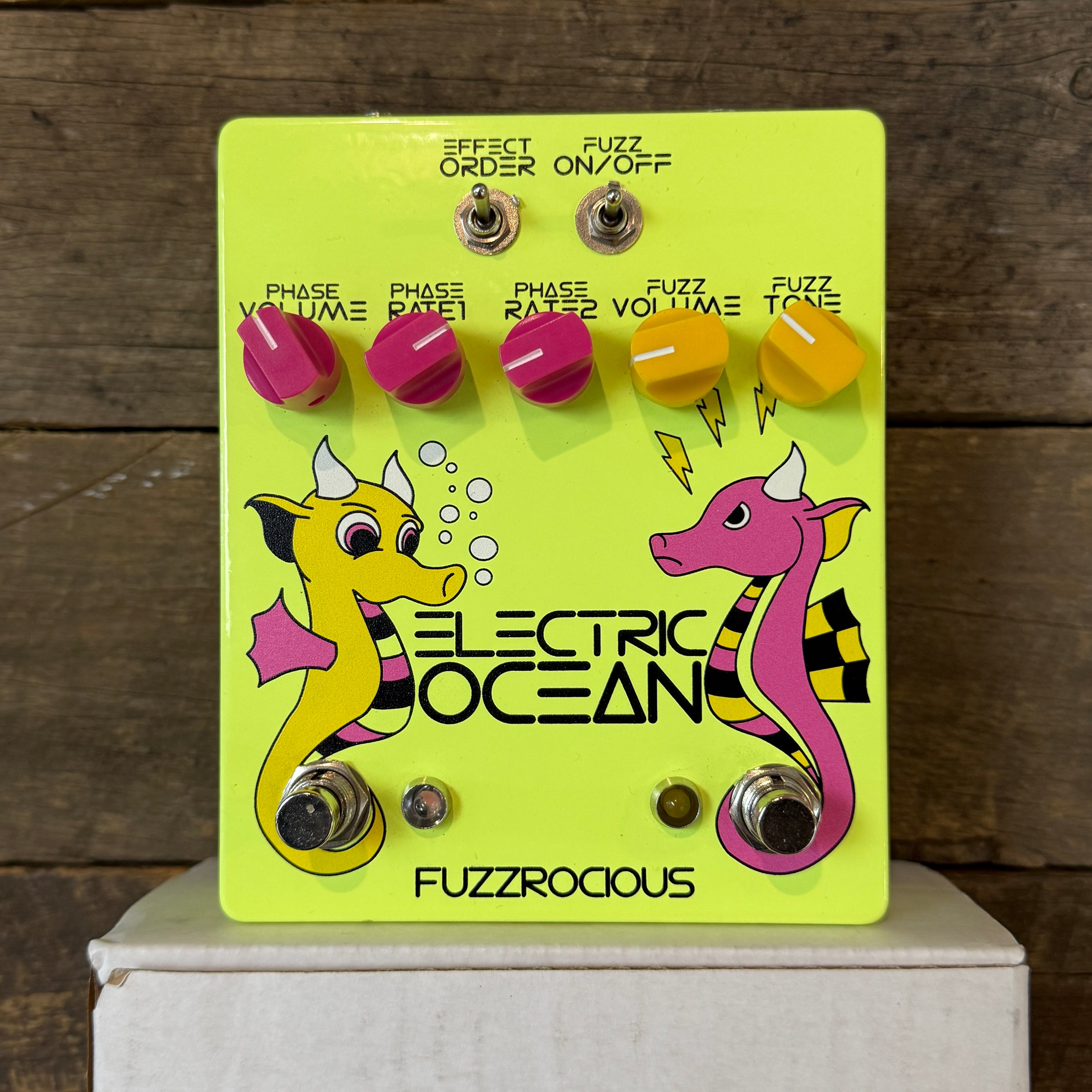 Second Hand Fuzzrocious Electric Ocean (Fuzz-Phaser) — Pedal Empire