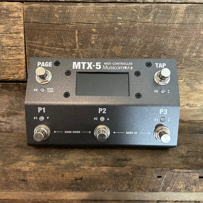 Second Hand Musicom Lab MTX-5 Midi Controller — Pedal Empire