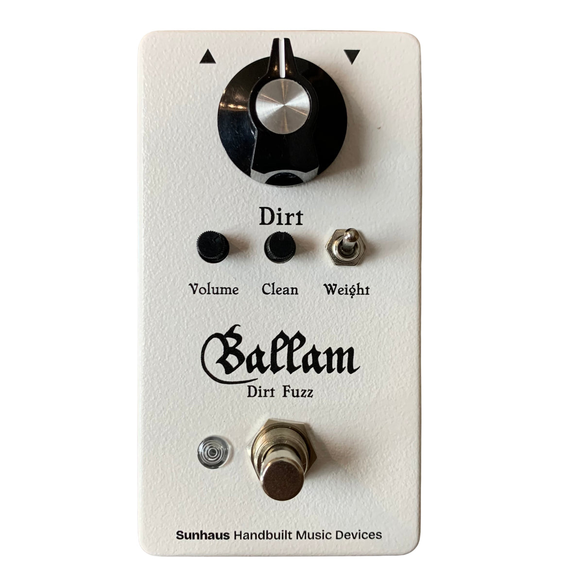 Sunhaus - Ballam Dirt Fuzz (White) — Pedal Empire