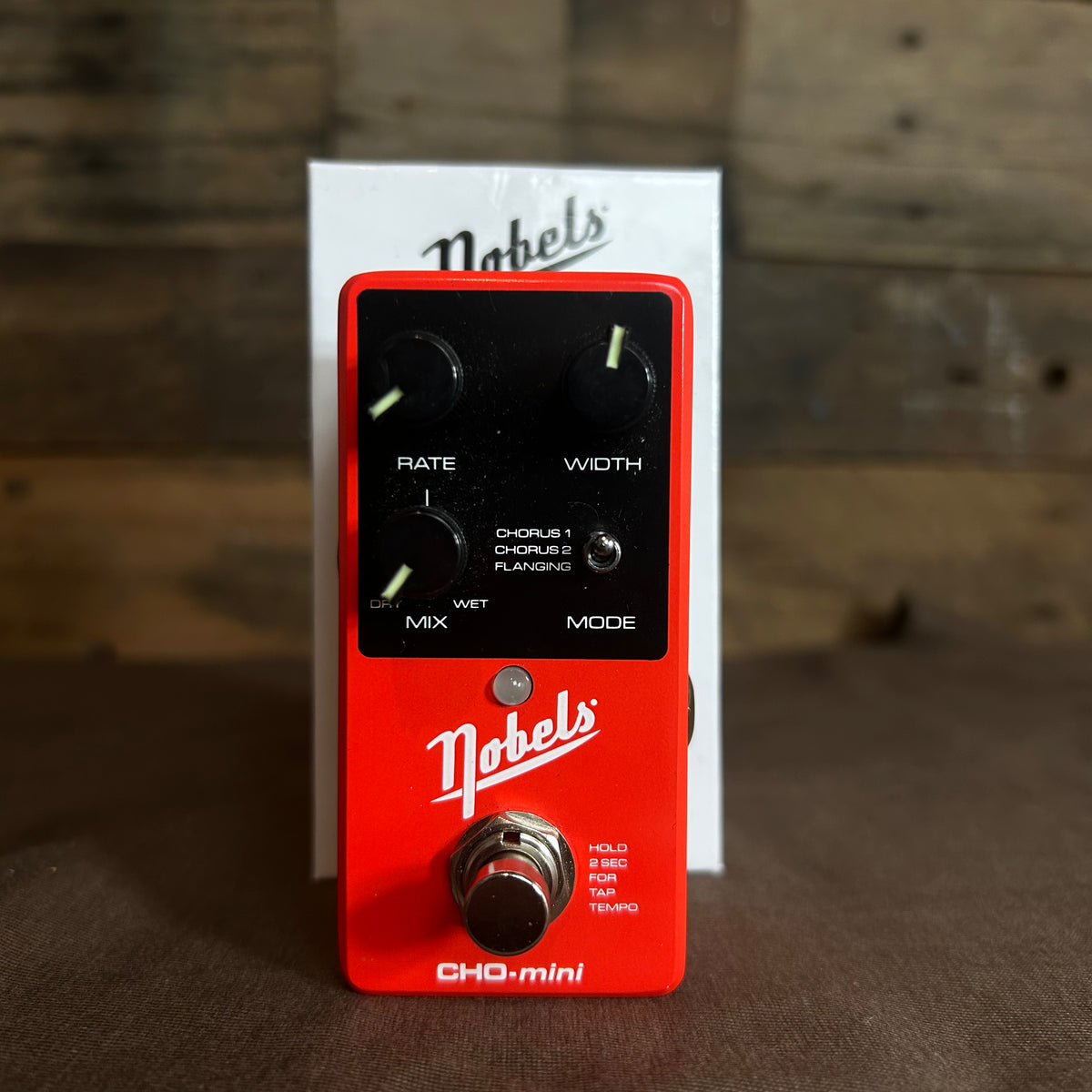 Second Hand Nobels CHO-mini - Chorus & Flanger (with box) — Pedal Empire