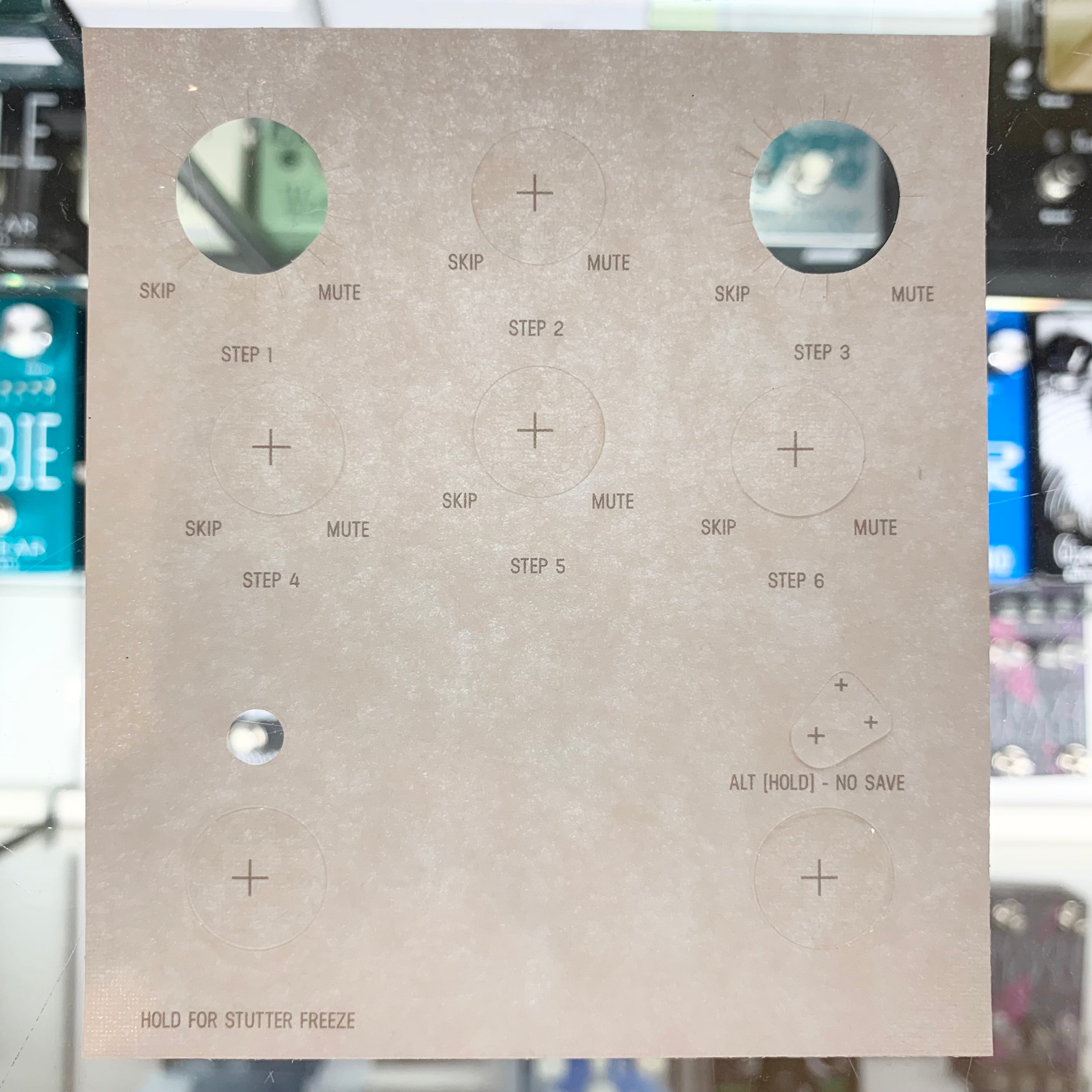 Meris Alternate Knob Function Overlays — Pedal Empire