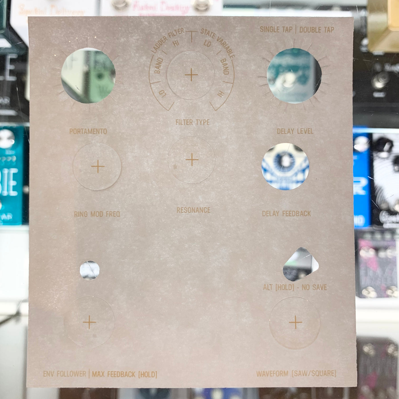 Meris Alternate Knob Function Overlays — Pedal Empire