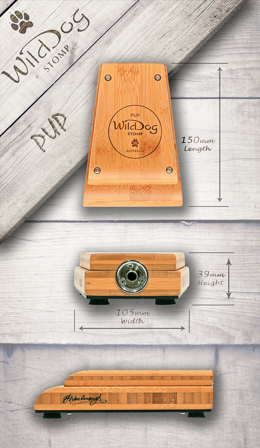 Wild Dog Stomp Box Pup — Pedal Empire