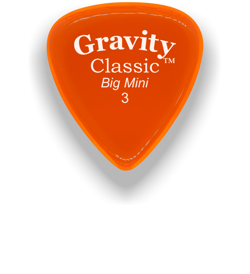 Gravity Classic Picks (Standard, Big Mini and Pointed) — Pedal Empire