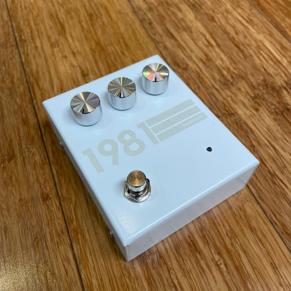 1981 Inventions DRV White Sparkle — Pedal Empire