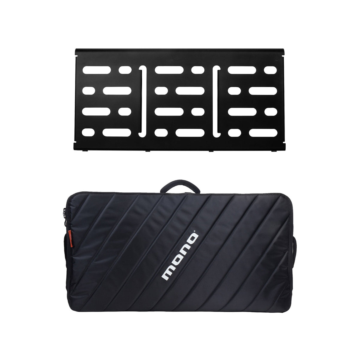 MONO Large Pedal Board & Case Combo Black — Pedal Empire