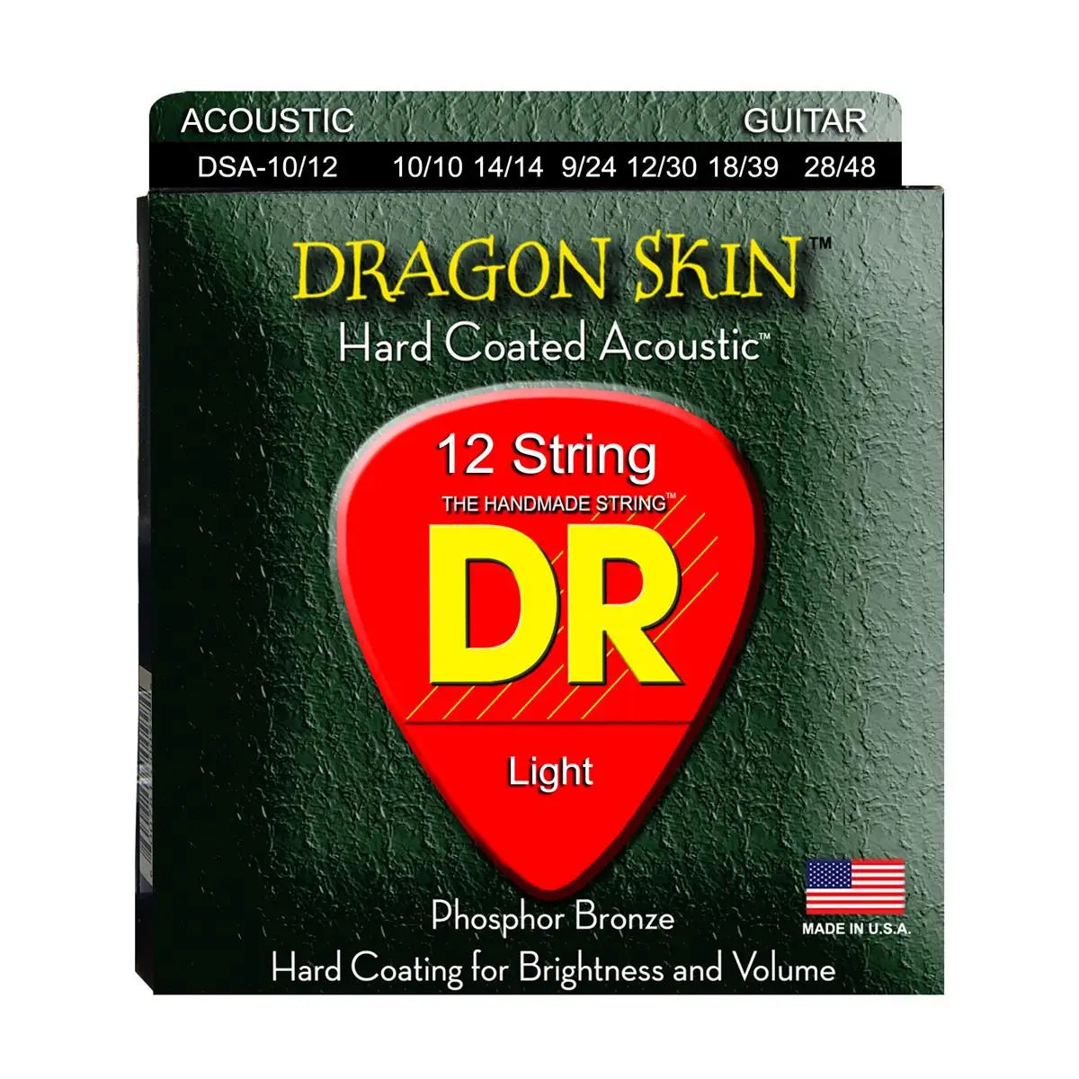 DR Strings Dragon Skin 12 String Acoustic Guitar Strings — Pedal Empire