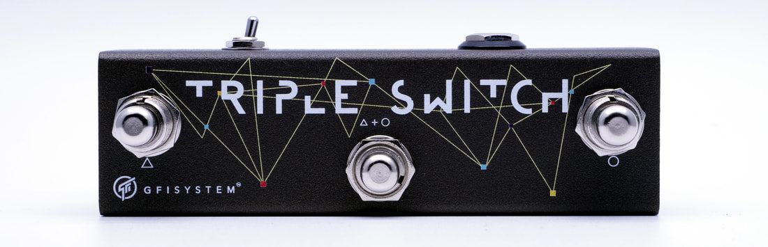 GFI Systems Triple Switch 3 - Button Aux Switchbox — Pedal Empire