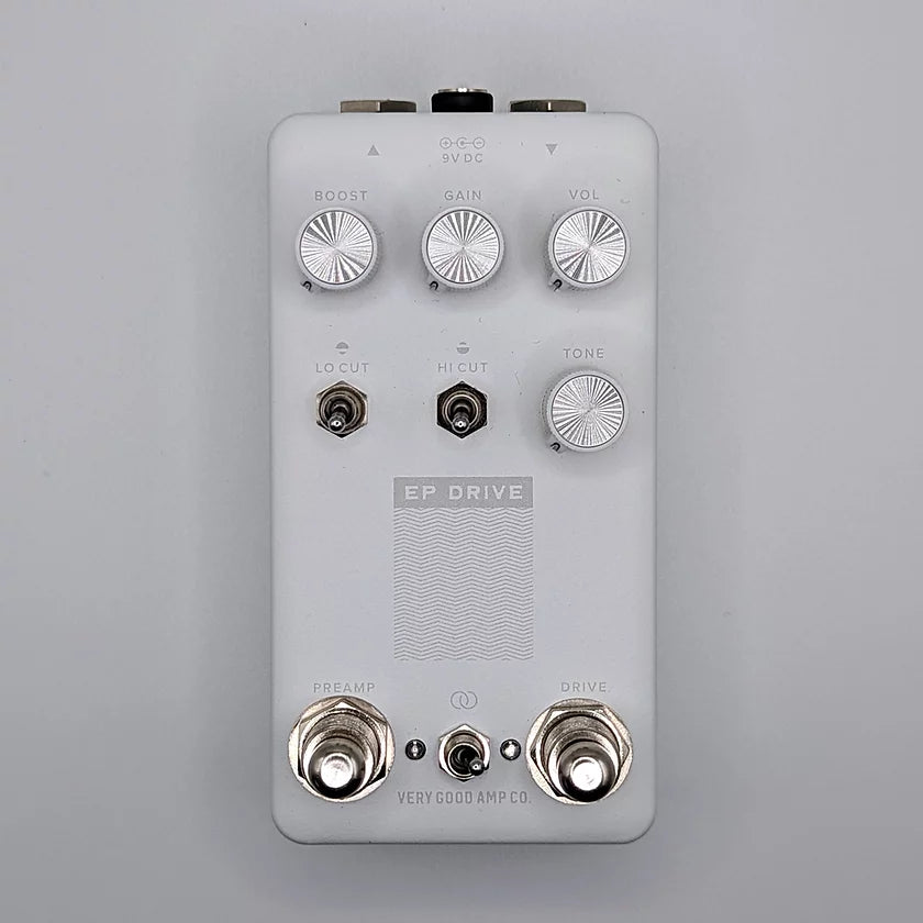 Very Good Amp Co. EP Drive V3 - White — Pedal Empire